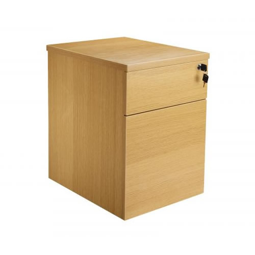 OI 2 Drawer Mobile Flush Front Desk Pedestal Range - The Office Furniture