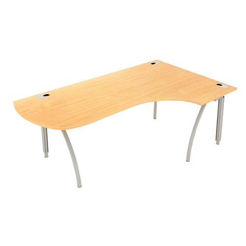 Elite Callisto 1900 mm Curved Crescent Shaped Office Desk Range - The ...