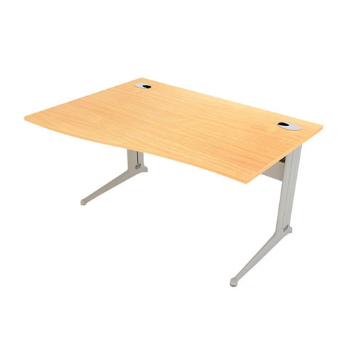 Elite Kassini Wave Shaped Office Desk Range - The Office Furniture